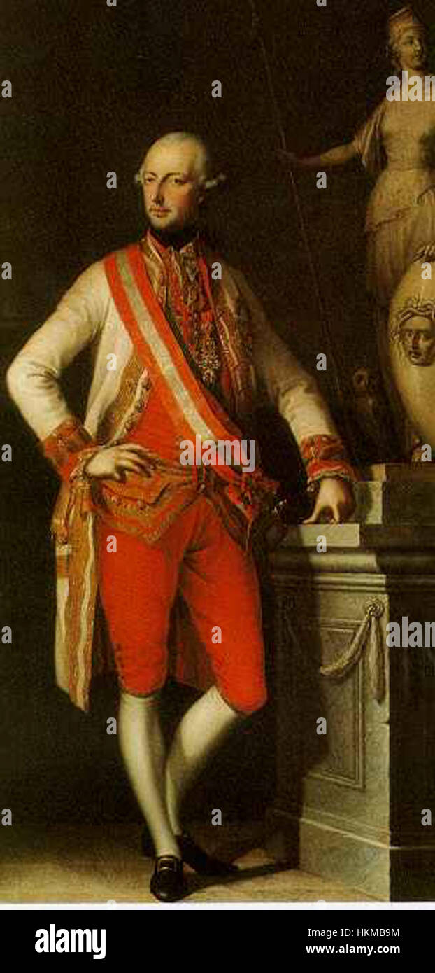 This painting of Emperor Joseph II, an 18th-century Holy Roman Emperor ...