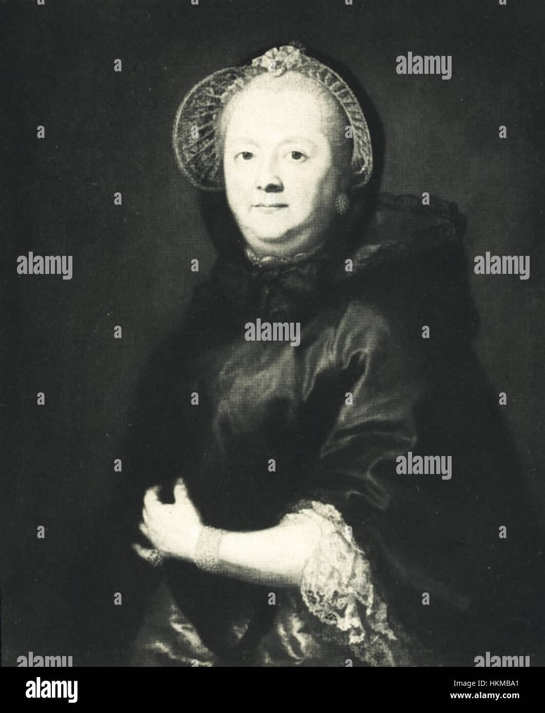 This portrait of Johanna Sophie von Fritsch, an aristocratic woman from ...
