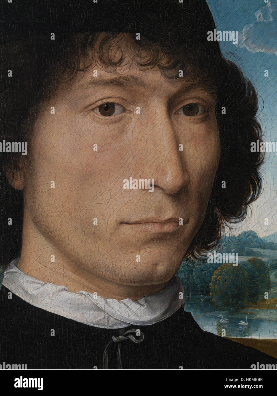 This detail from a painting by Hans Memling, a notable Flemish ...