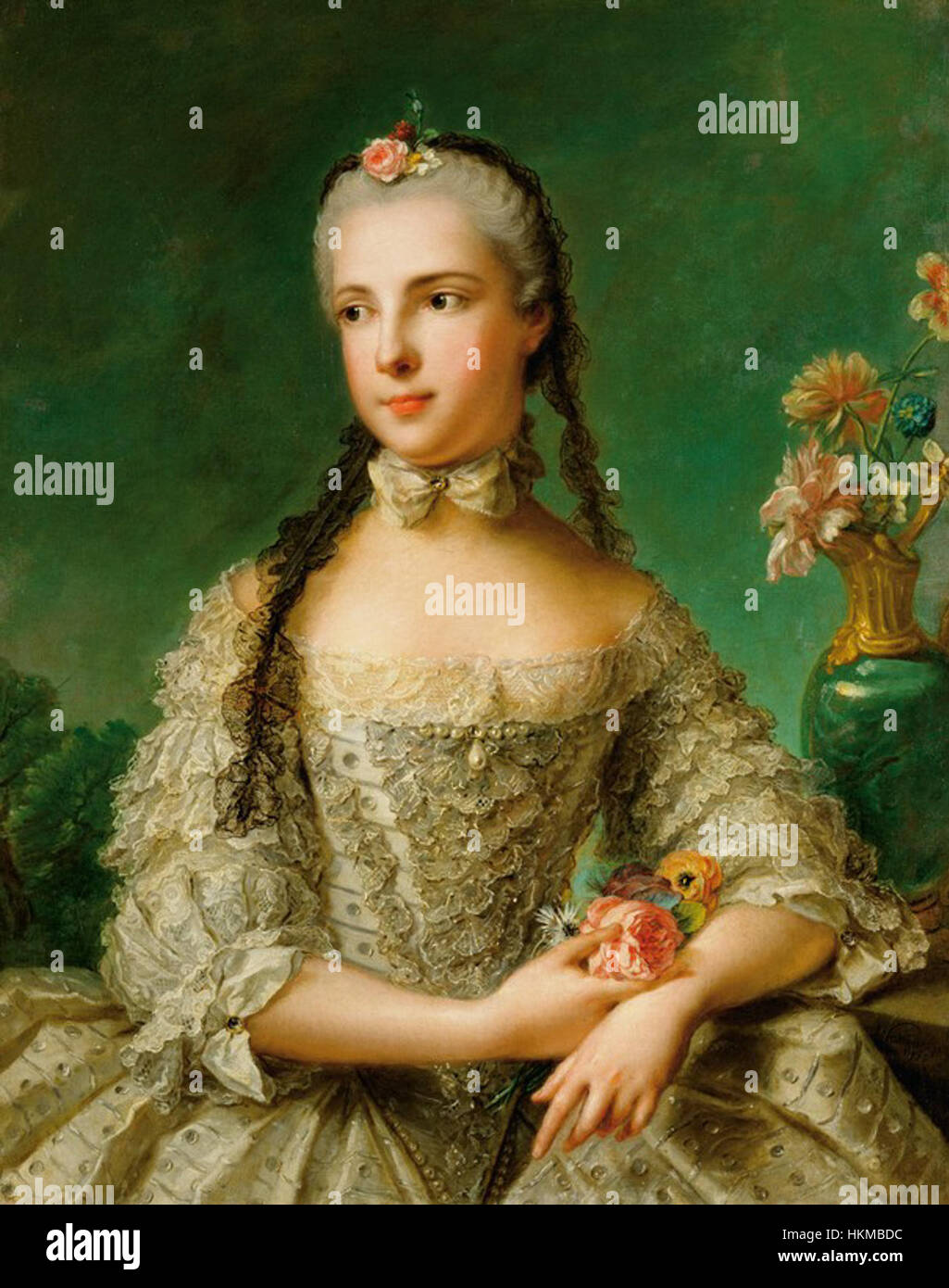 *Jean-Marc Nattier 005* is an oil portrait painting by the French ...