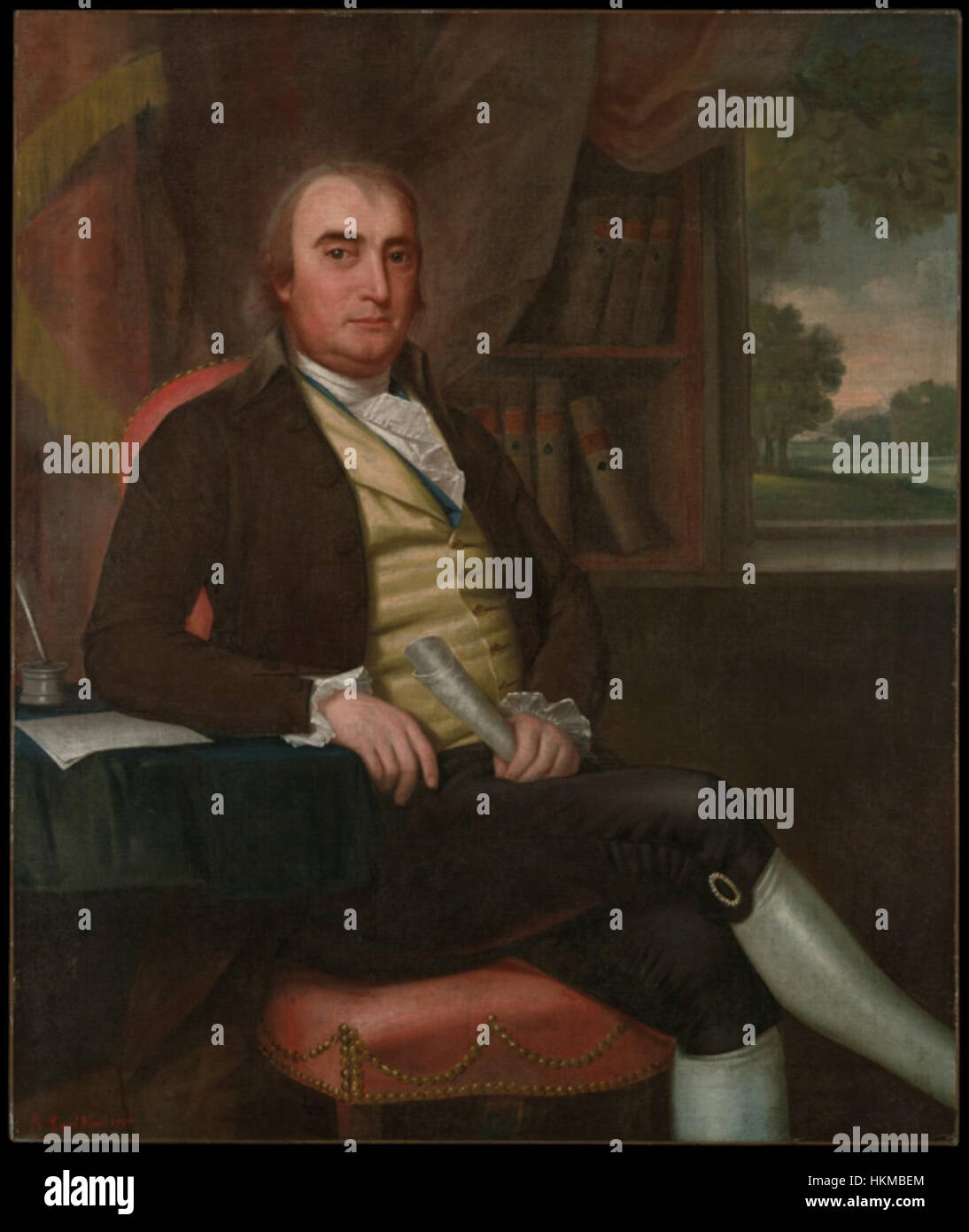 This 1794 portrait by Ralph Earl depicts John Davenport, an influential ...