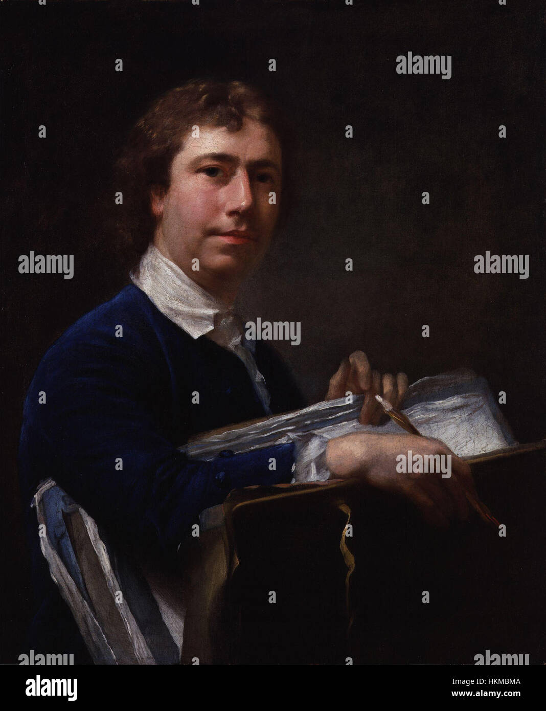 Nathaniel Hone’s portrait of himself captures his distinguished ...