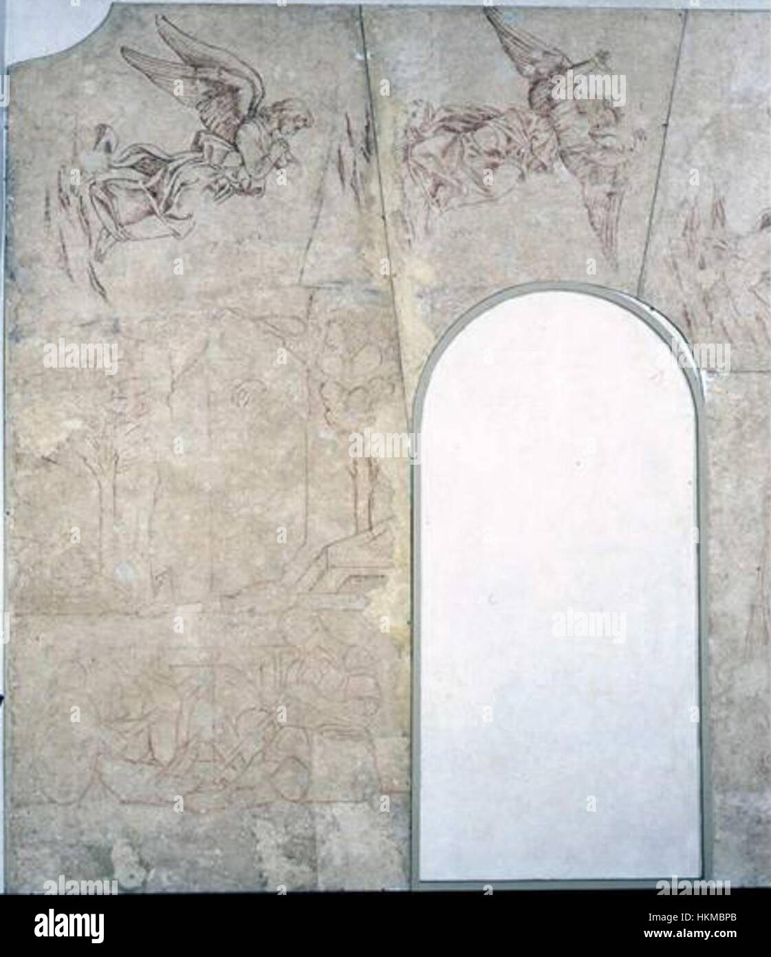 Andrea del Castagno’s 'Sant’Apollonia, Resurrezione Sinopia' is a ...