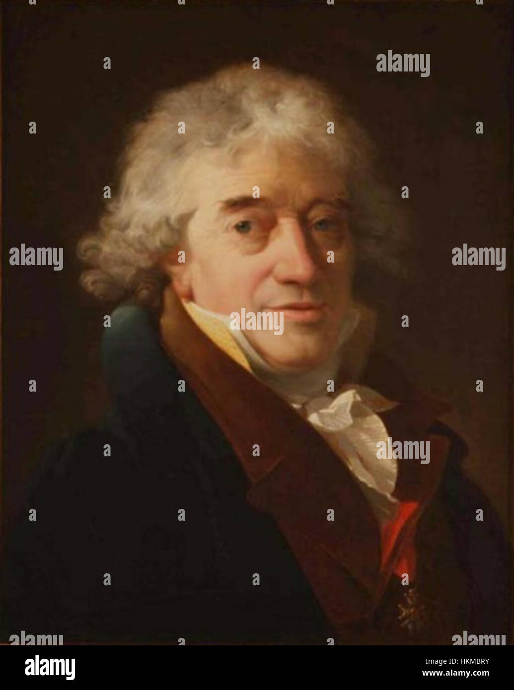 This portrait of Gerard Van Spaendonck, a renowned botanical artist ...