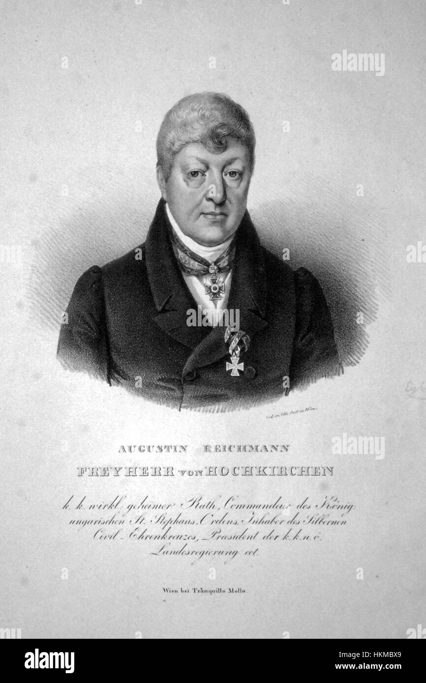 An artwork by Augustin Reichmann featuring lithographic prints ...