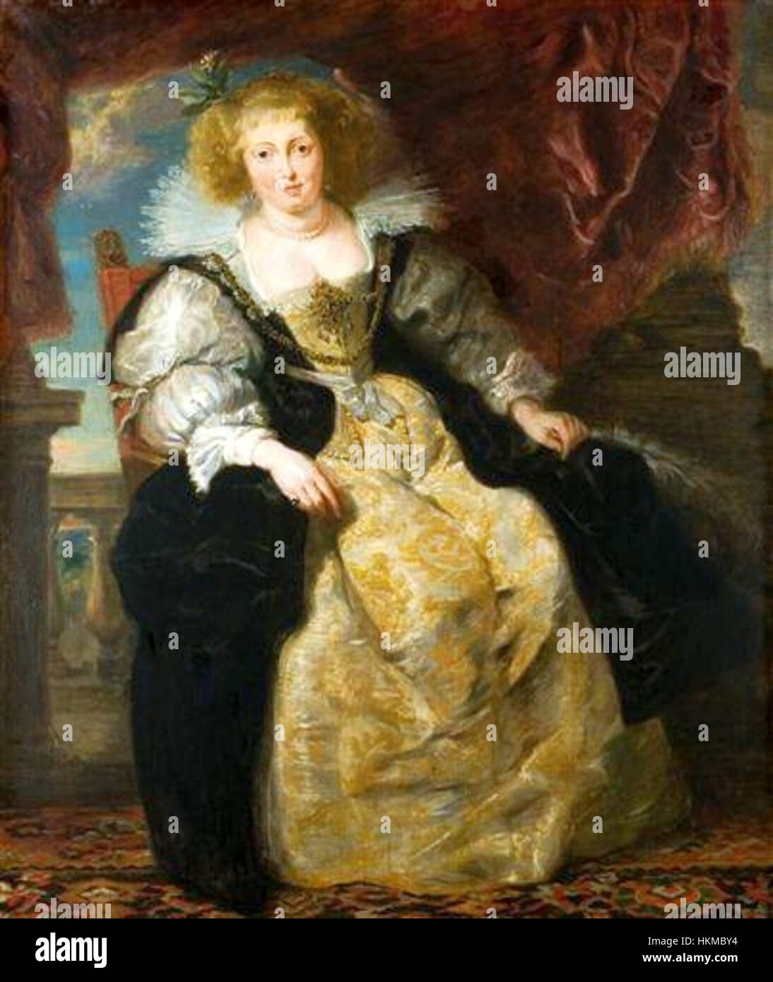 Peter Paul Rubens' 'Helena Fourment' captures the elegance of the ...