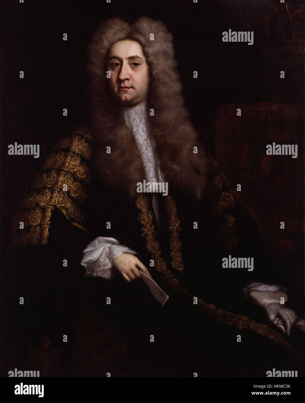 'Richard West' by Jonathan Richardson is a portrait painting from the ...