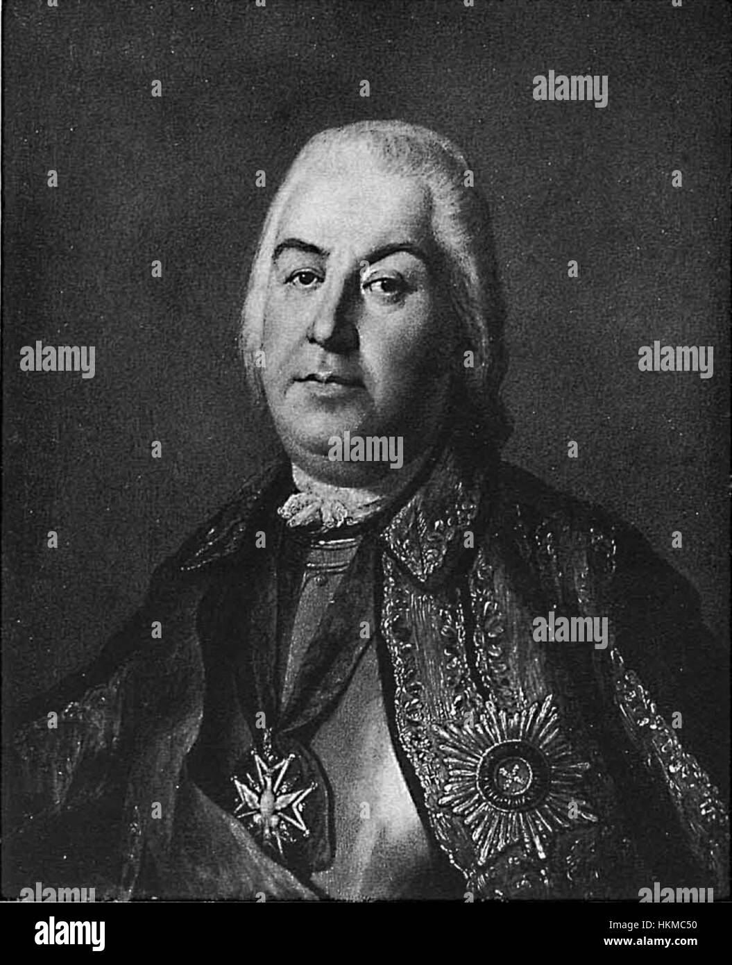 This portrait depicts Le Comte Pierre Semenowitch Saltykoff, a ...