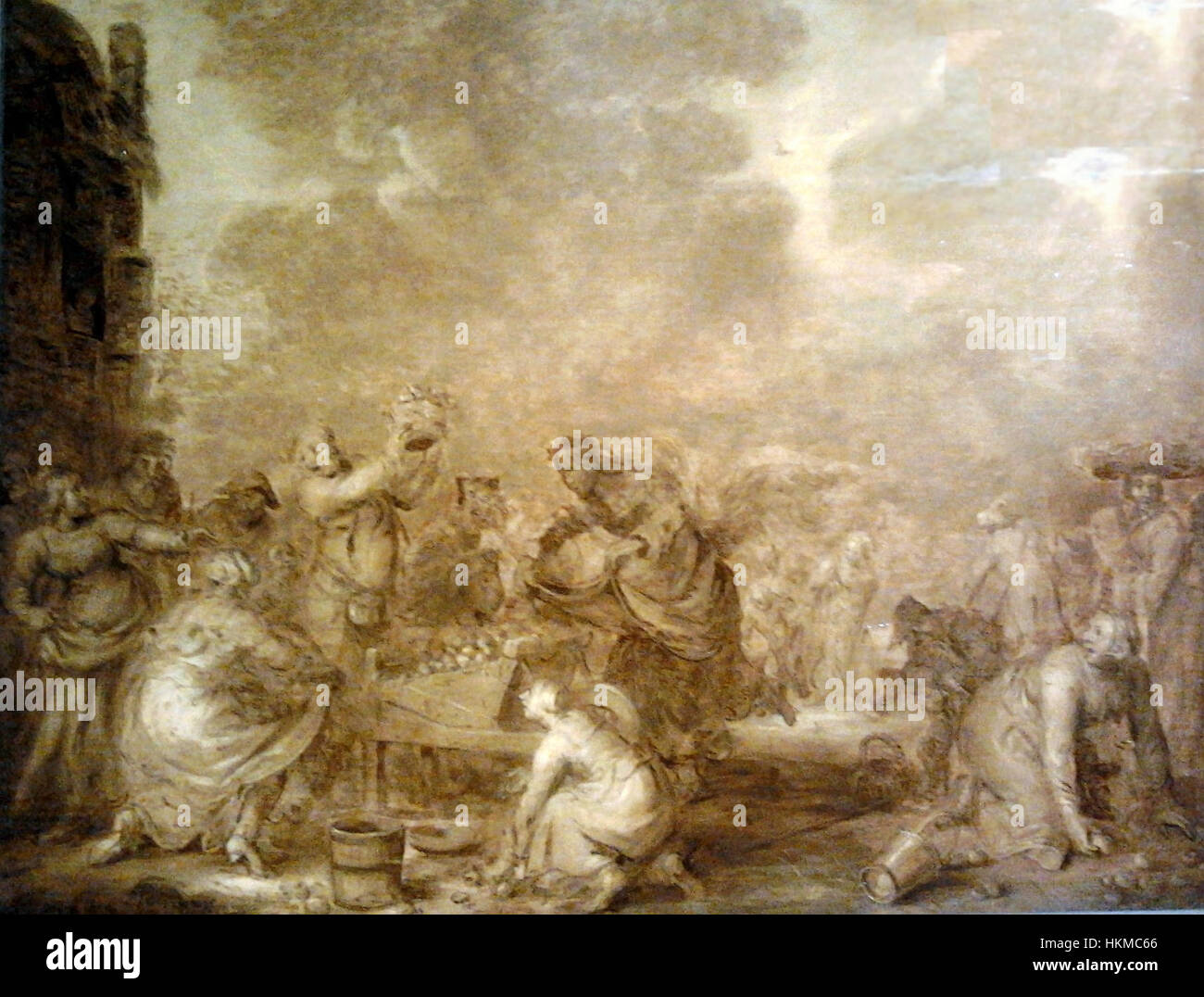 This artwork by Venne captures the moment of eager anticipation ...