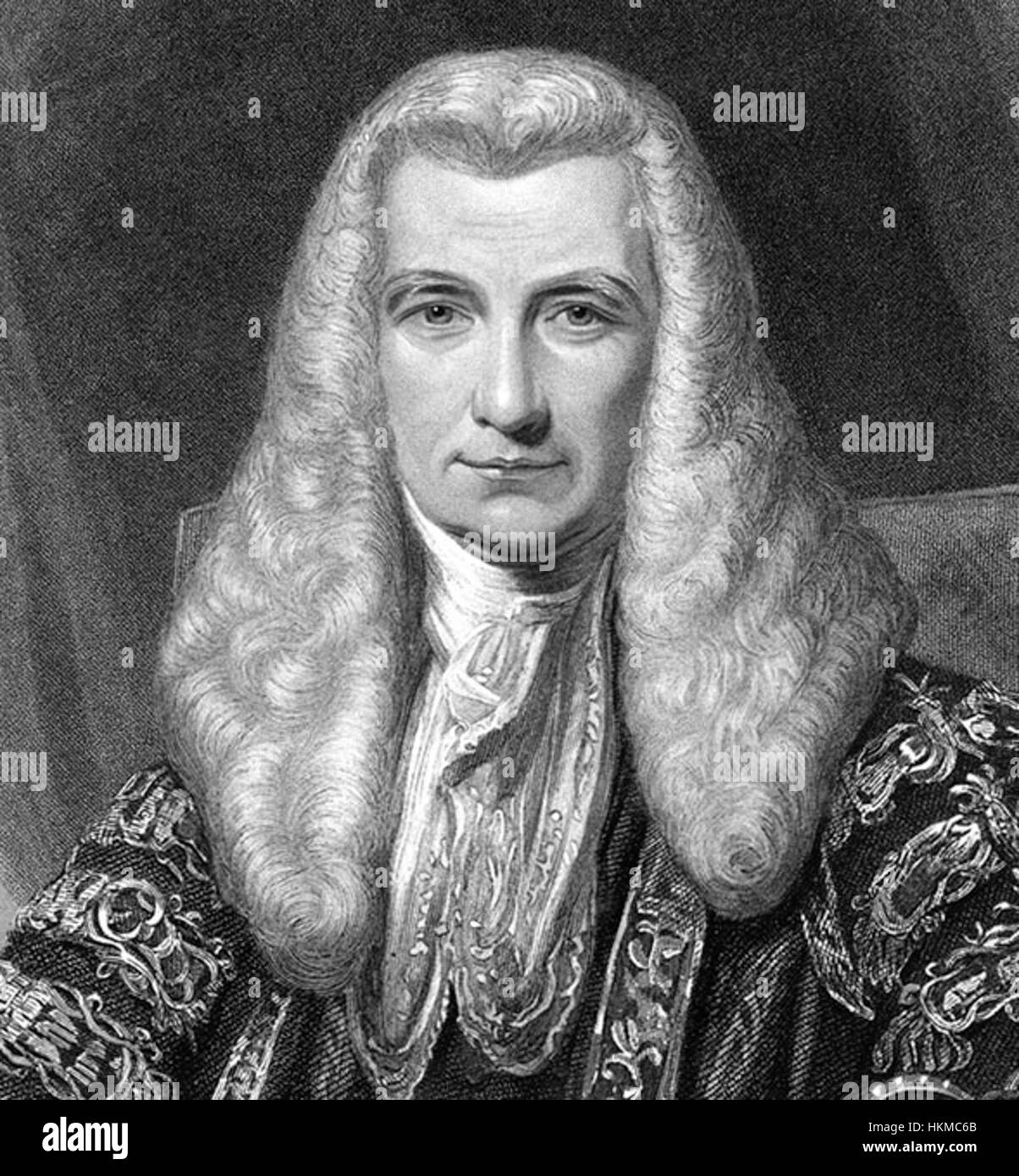 The portrait of James Abercrombie, 1st Baron Dunfermline, captures the ...