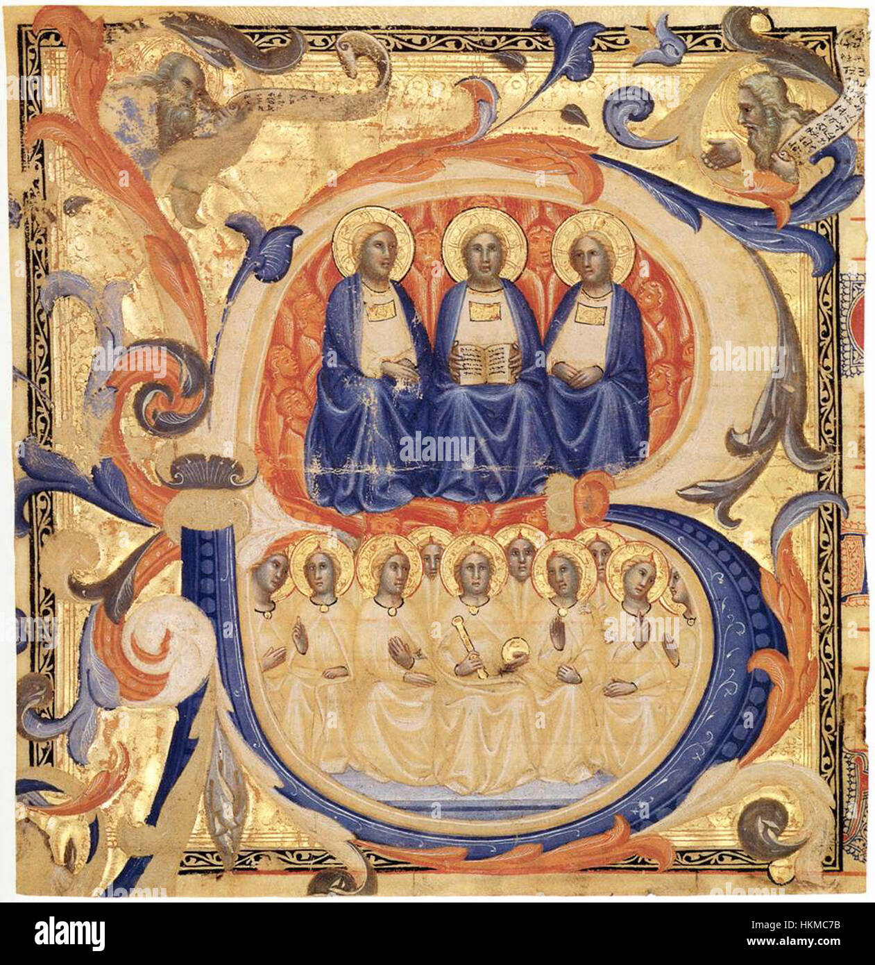 The 'Gradual' fragment by 14th-century painters offers a glimpse into ...