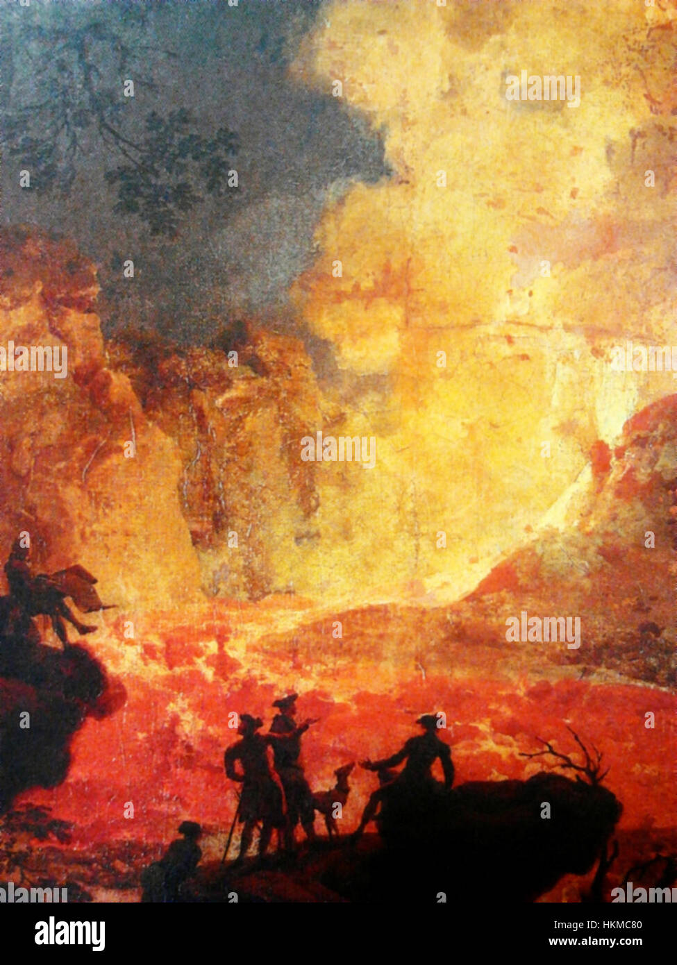Historical eruptions hi-res stock photography and images - Alamy