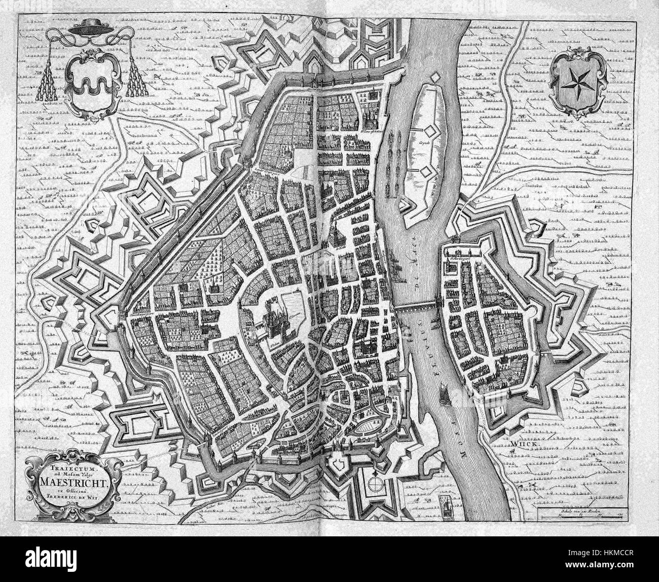 This historical map by Atlas Beudeker presents a detailed view of ...