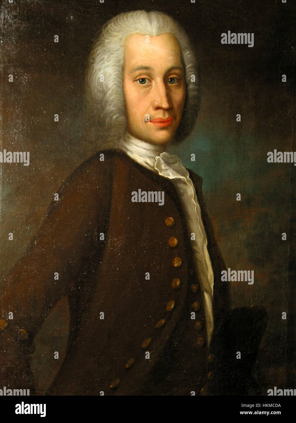This artwork portrays Anders Celsius, the Swedish astronomer and ...
