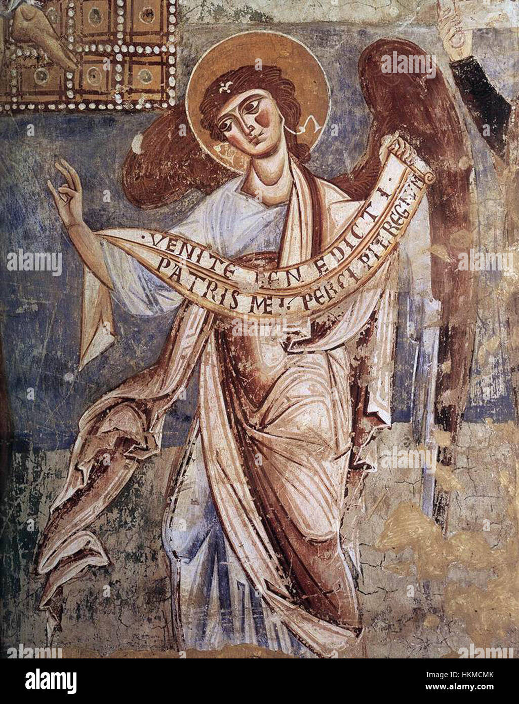 Angel painting medieval hi-res stock photography and images - Alamy