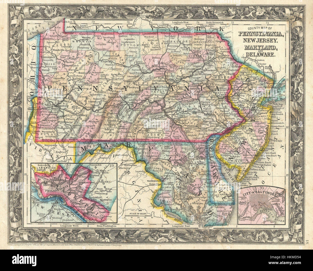 Northeast united states map hi-res stock photography and images - Alamy