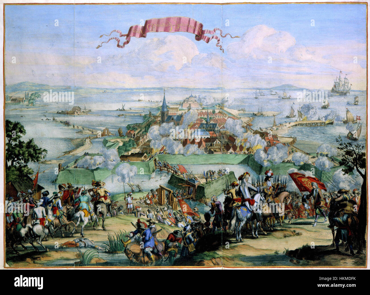 This painting by Atlas Van der Hagen depicts the conquest of Christian ...