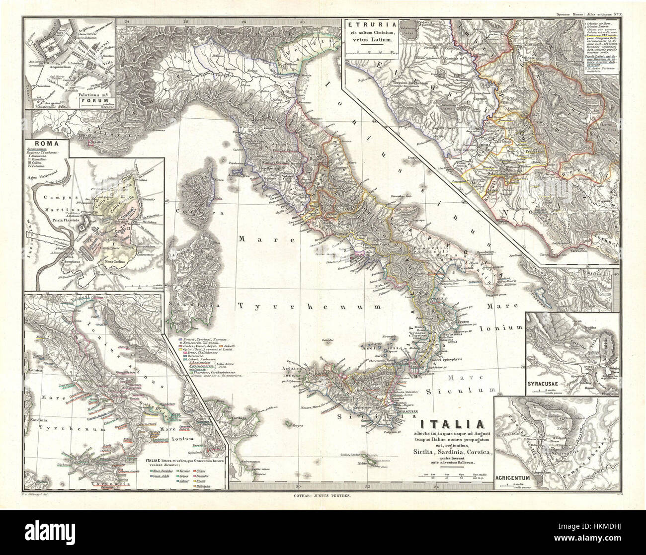 Roman empire map augustus hi-res stock photography and images - Alamy