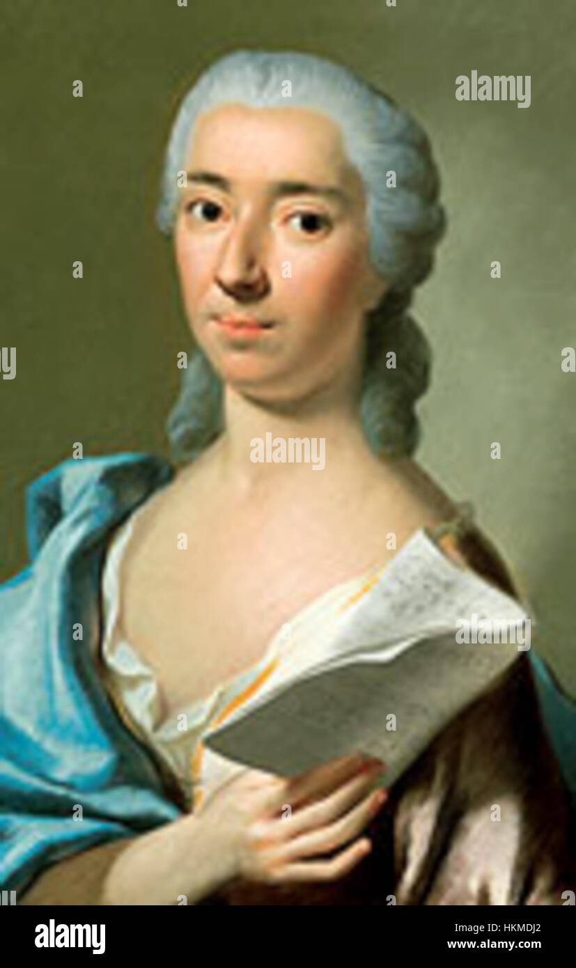 This portrait, 'Alexander Roslin 035,' created by the Swedish artist ...