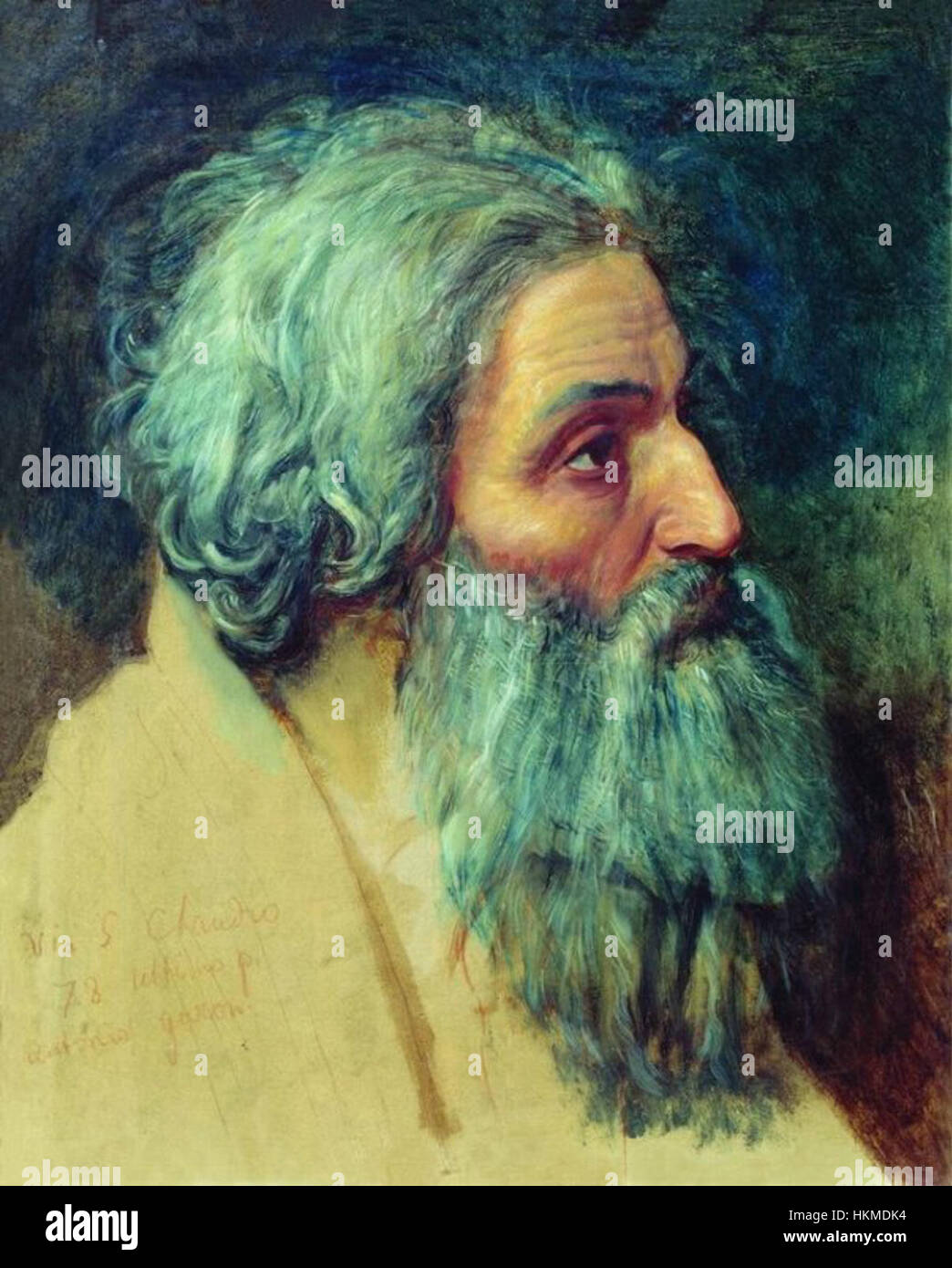 Alexandr Ivanov’s artwork, likely an oil painting, features a ...