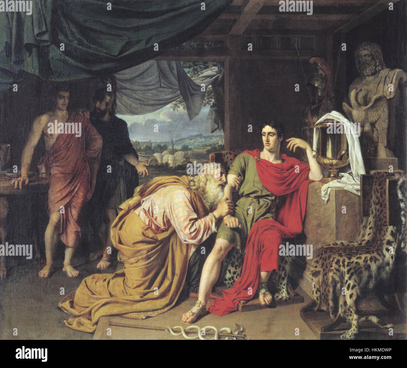 This 19th-century Russian painting by Alexandr Ivanov captures a moment ...