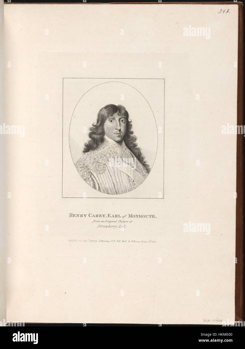 The portrait of the 2nd Earl of Monmouth captures the aristocratic ...