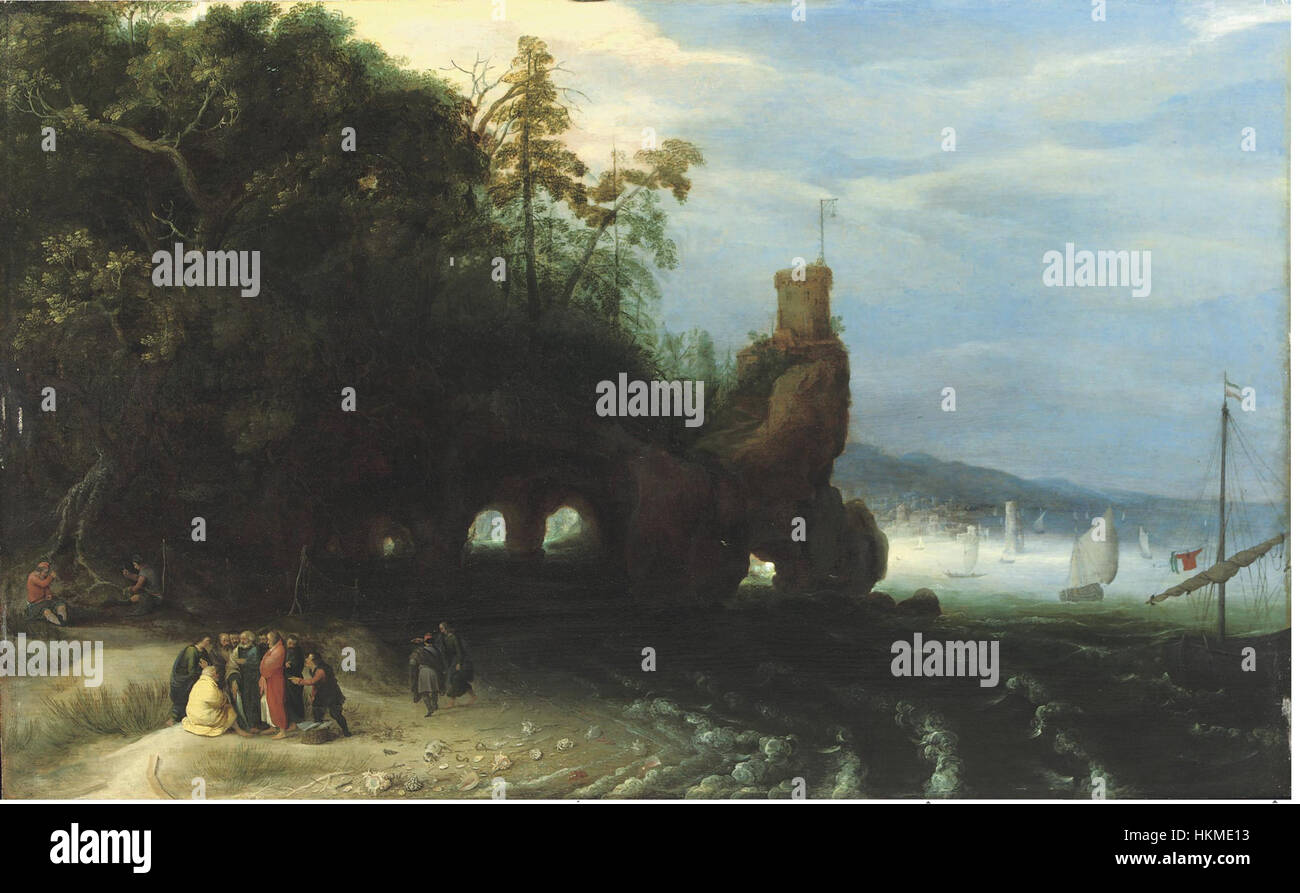 Jesus preaching sea galilee hi-res stock photography and images - Alamy