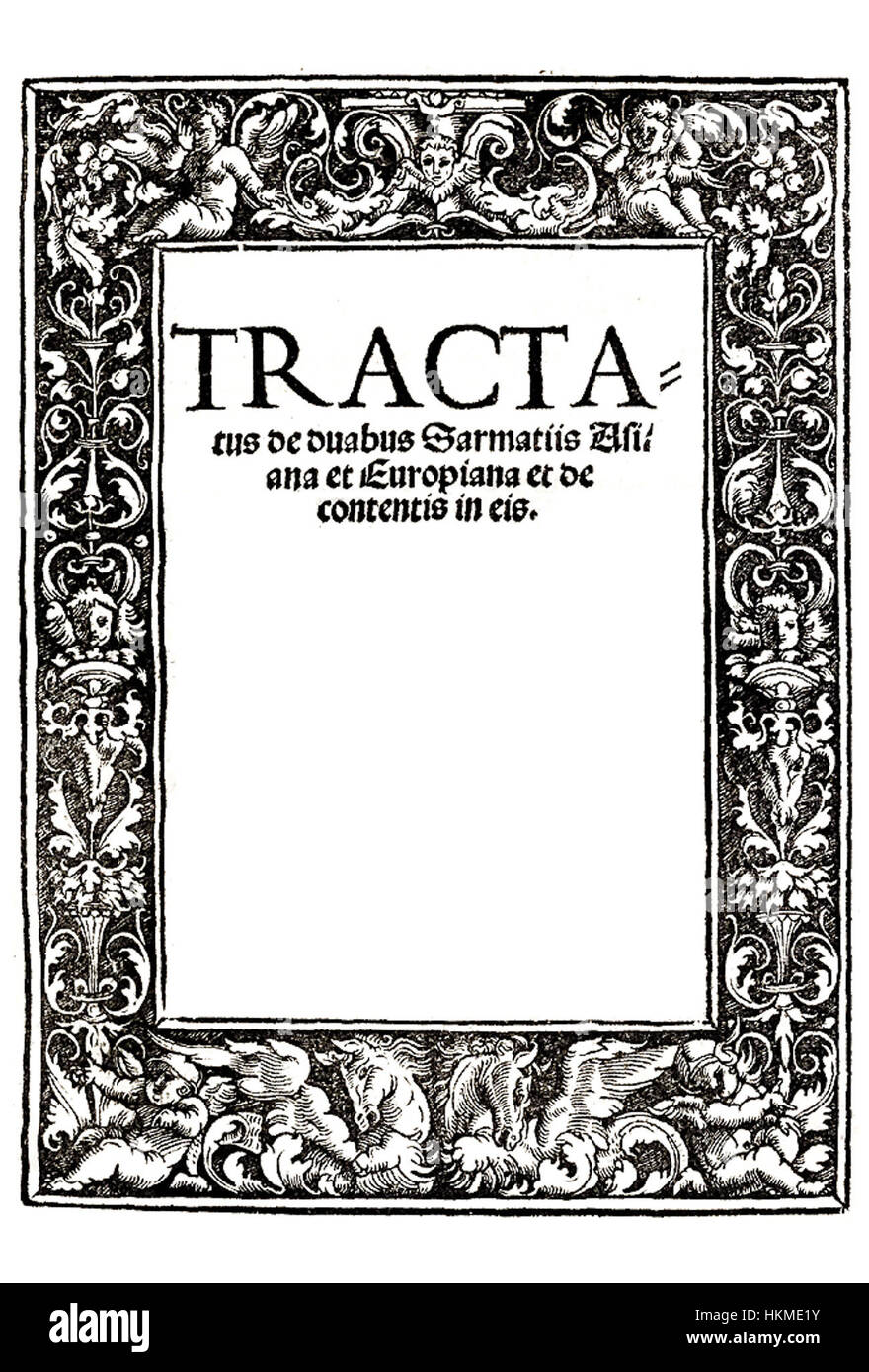 2 Sarmatii 1518 Stock Photo - Alamy