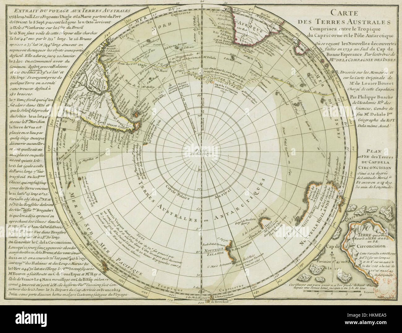 Antarctica map hi-res stock photography and images - Alamy