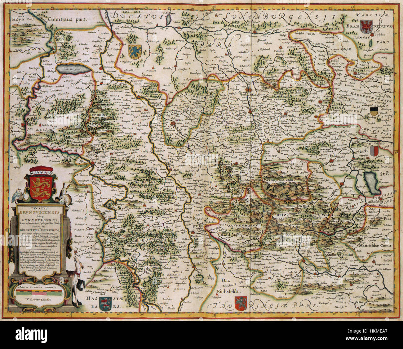 The *Atlas Van der Hagen* is a detailed map from the early modern ...