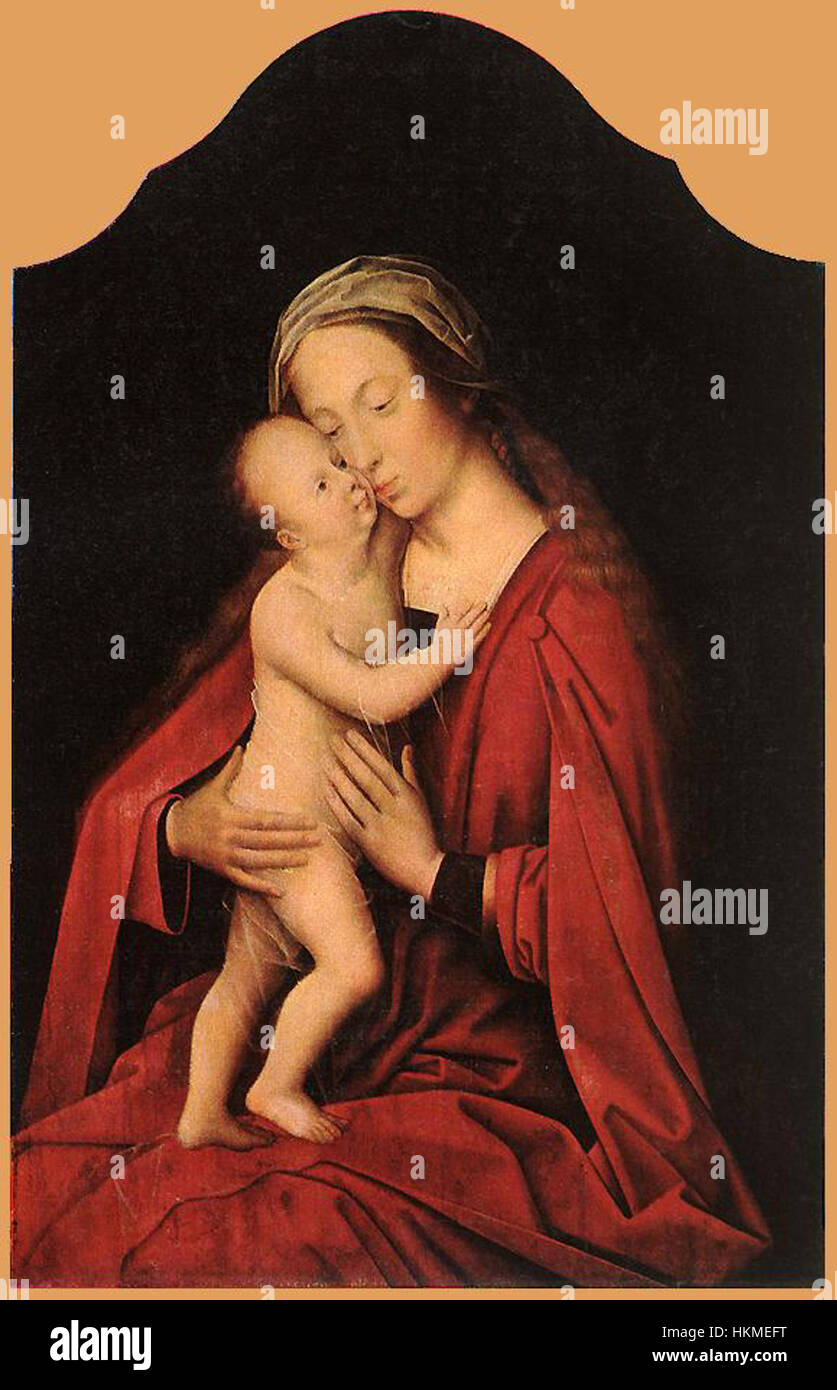 Adriaen Isenbrantâ€™s *Virgin and Child* is a classic example of ...