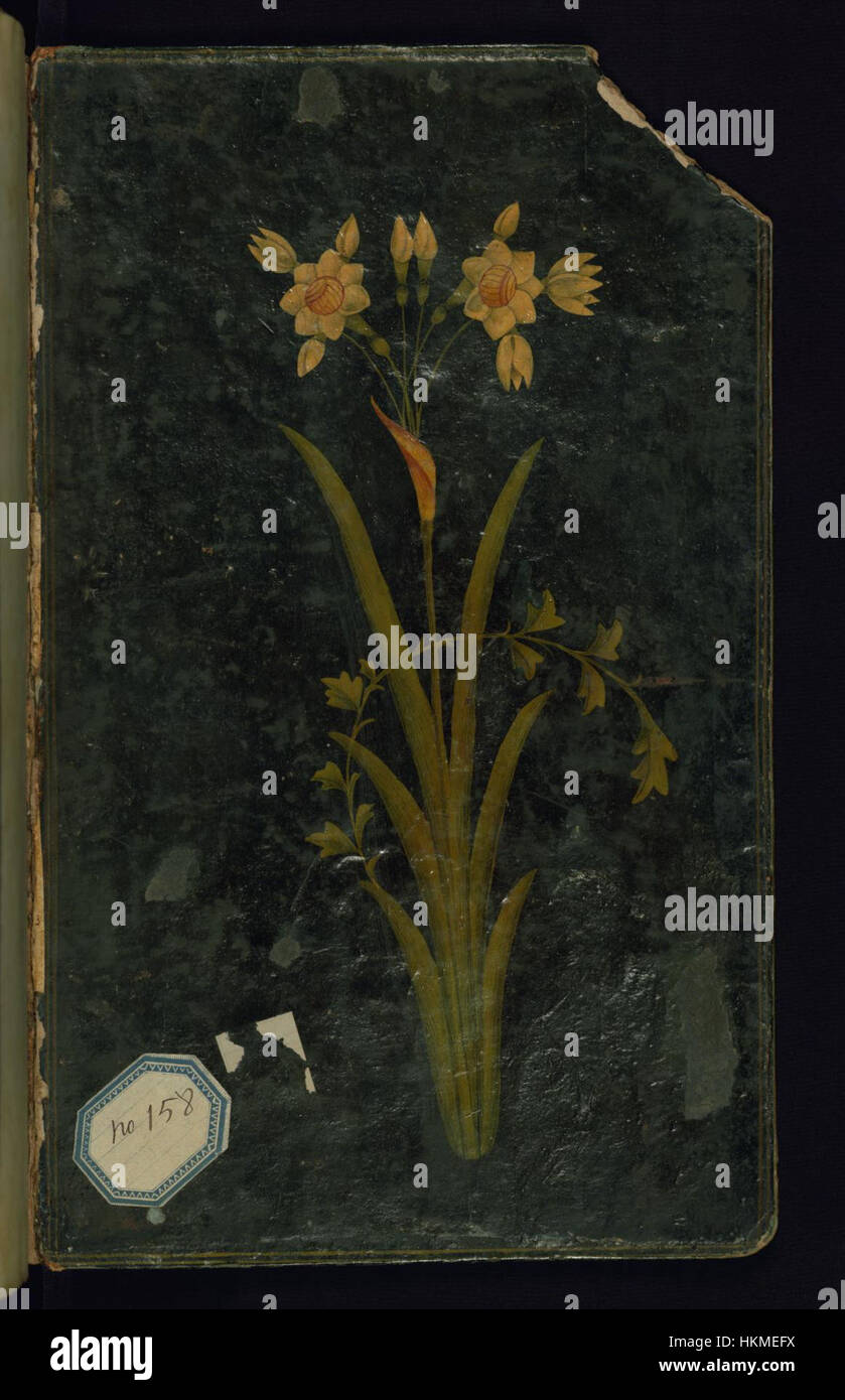 An anonymous manuscript binding, featuring the work *Binding from Five ...