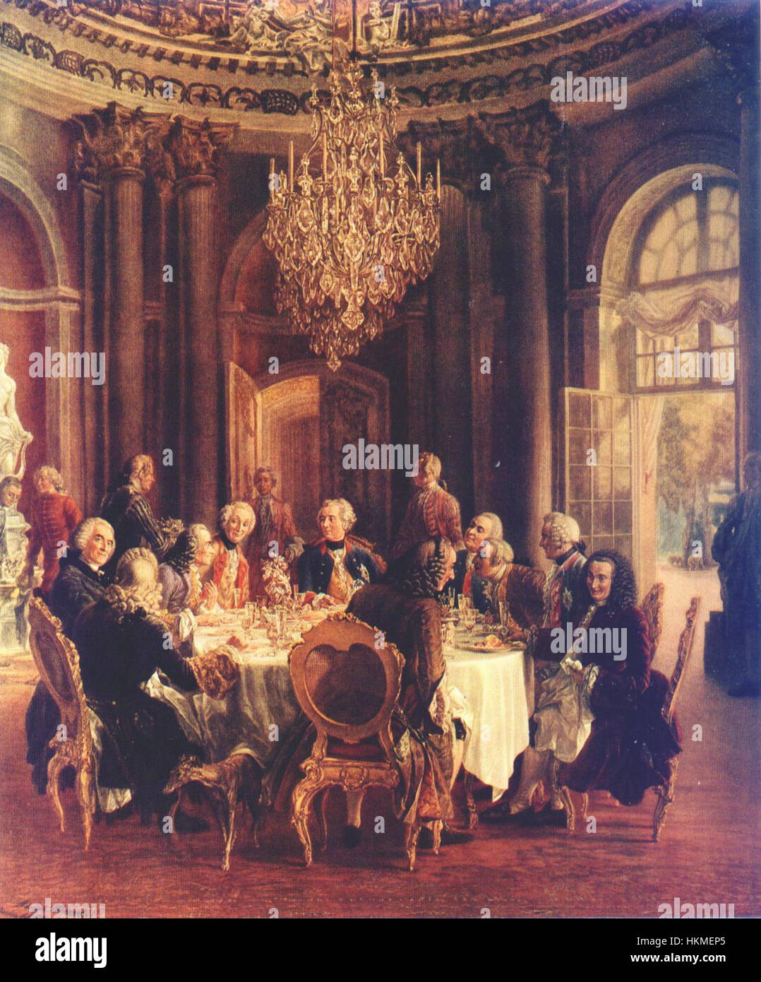 Adolph von menzel hi-res stock photography and images - Alamy