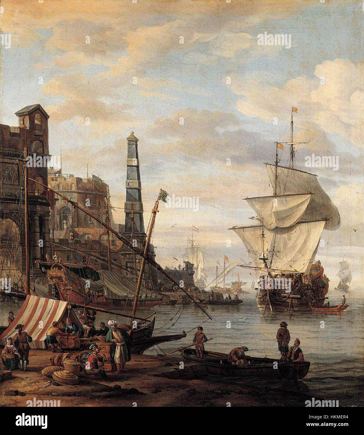 Abraham storck painting hi-res stock photography and images - Alamy