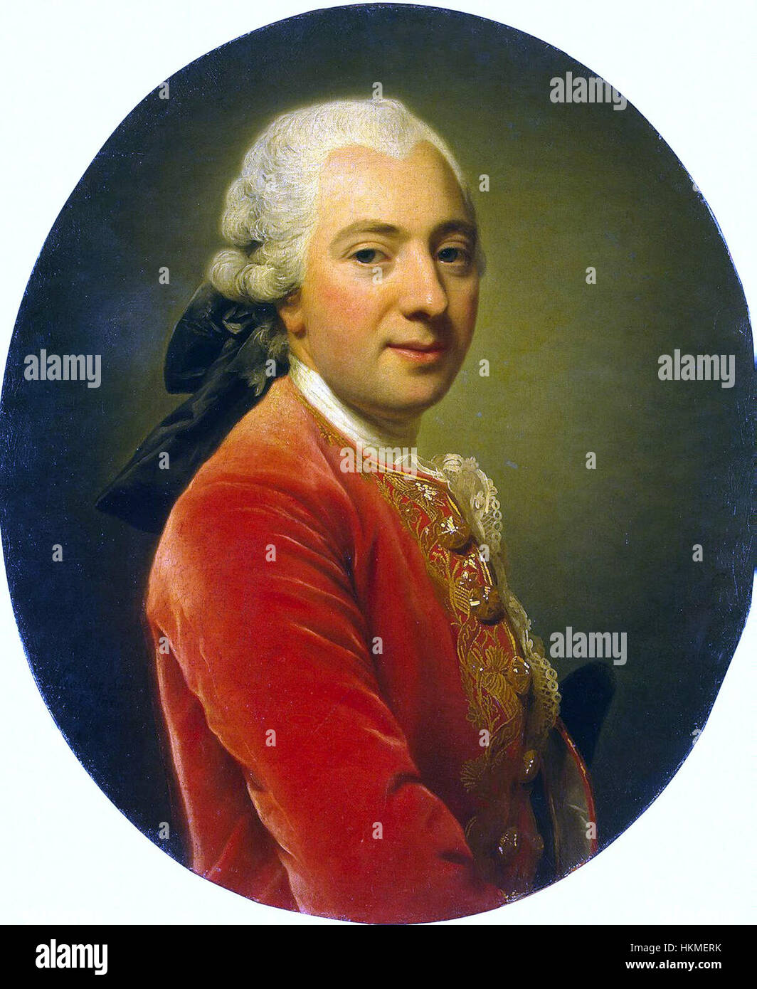 This portrait by Alexander Roslin, a renowned 18th-century Swedish ...