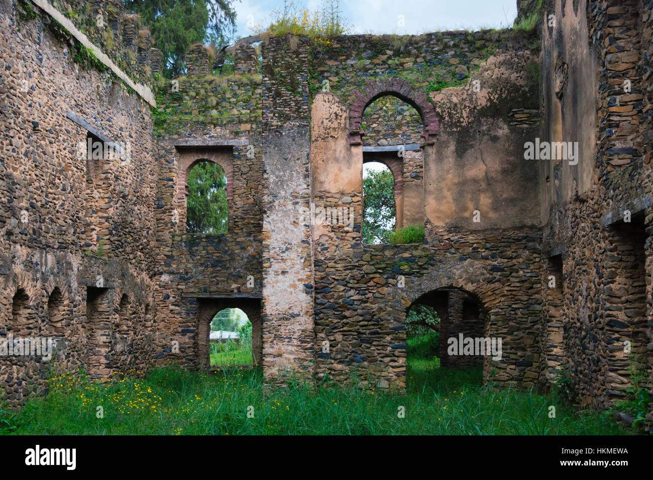 Messih-Seghed Bekafa's Castle in Fasil Ghebbi (founded by Emperor ...