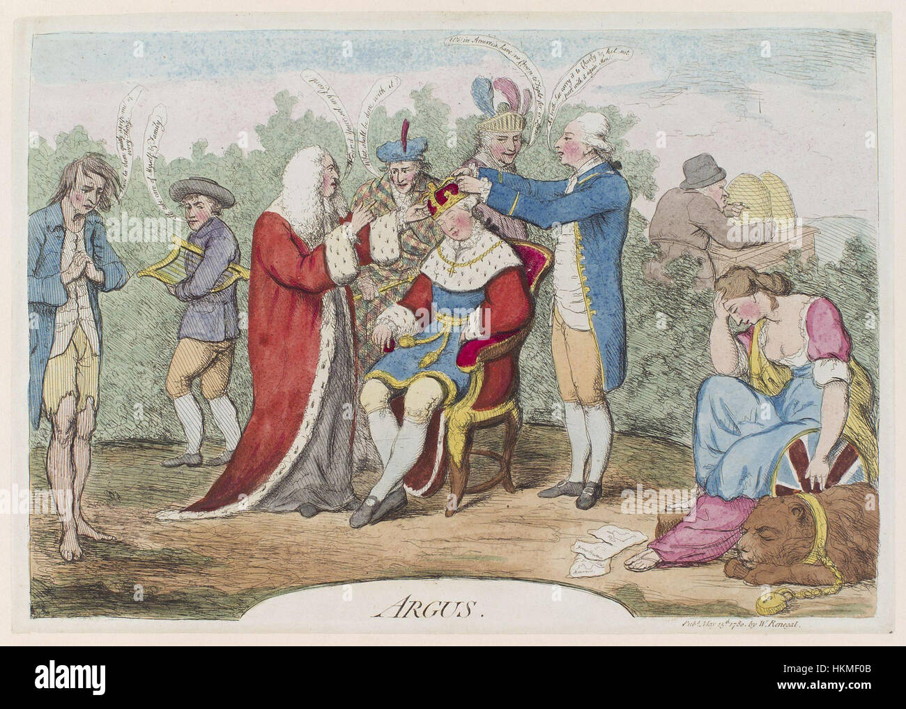 Drawing by james gillray hi-res stock photography and images - Alamy
