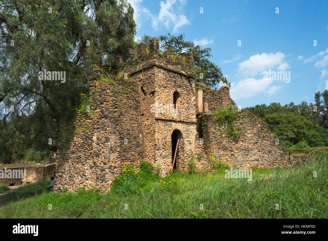 Messih-Seghed Bekafa's Castle in Fasil Ghebbi (founded by Emperor ...