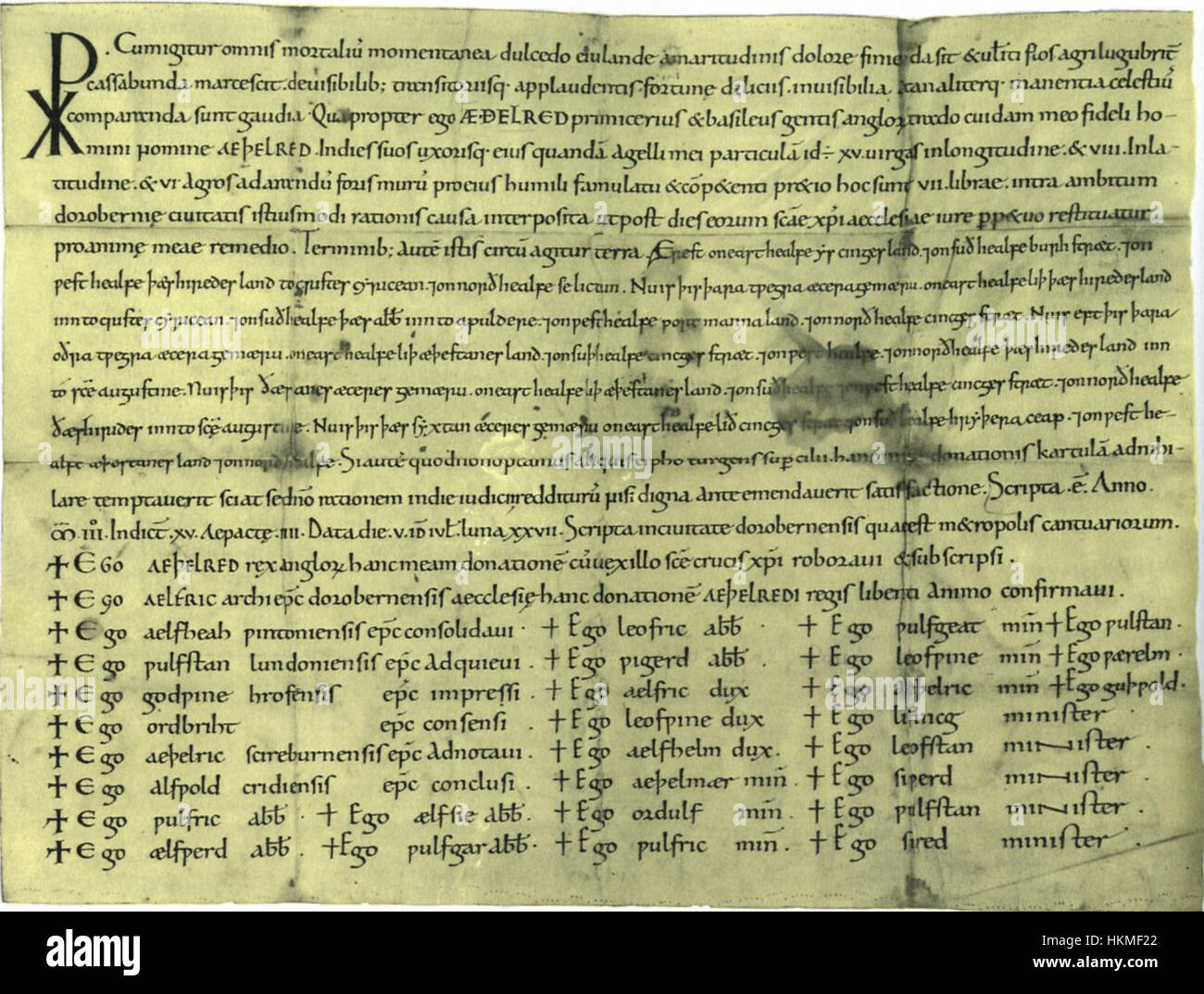 King aethelred of england hi-res stock photography and images - Alamy