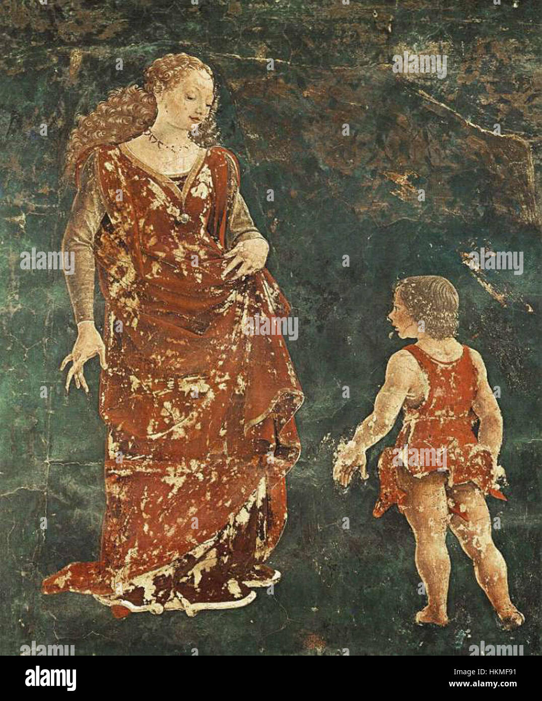 This painting by Francesco del Cossa, a key figure of the Italian ...