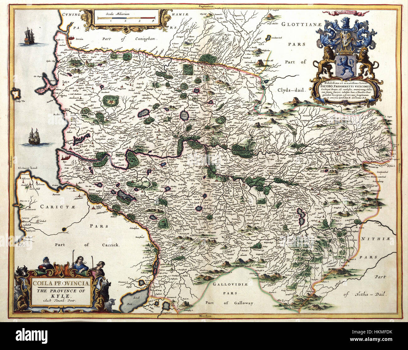 This historical map from the Atlas Van der Hagen series depicts the ...