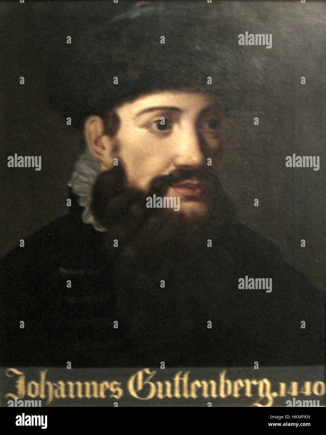 Johannes gutenberg portrait hi-res stock photography and images - Alamy
