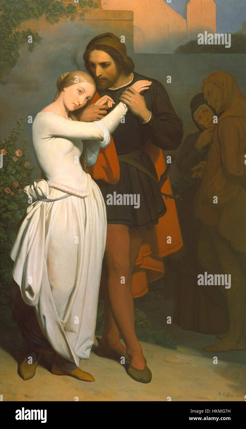 Ary Scheffer's painting of Faust captures the dramatic essence of the ...