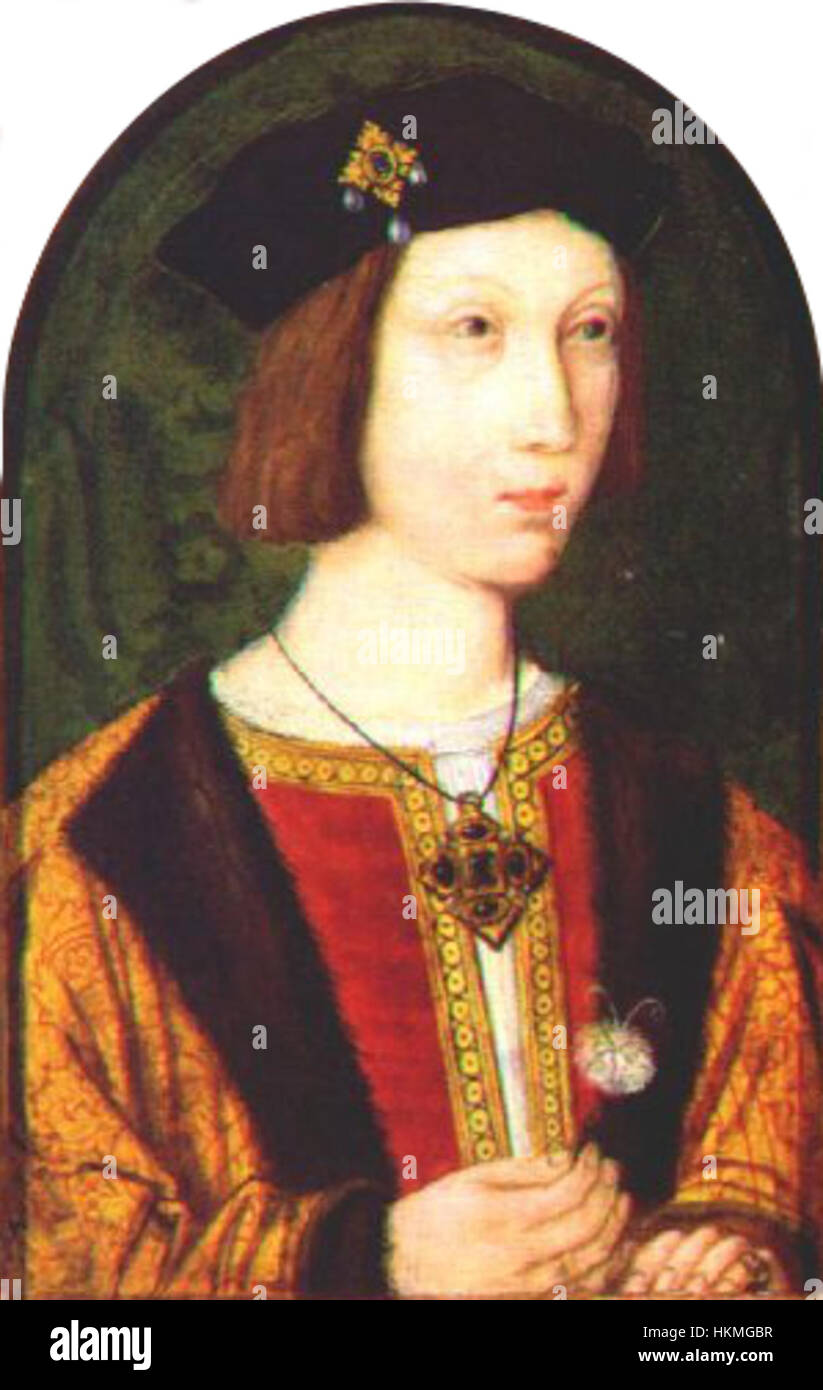 Prince arthur of wales painting hi-res stock photography and images - Alamy