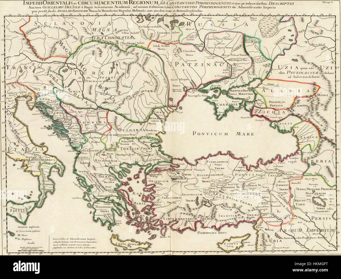 This artwork, created by Banduri and Lisle, depicts regions of the ...