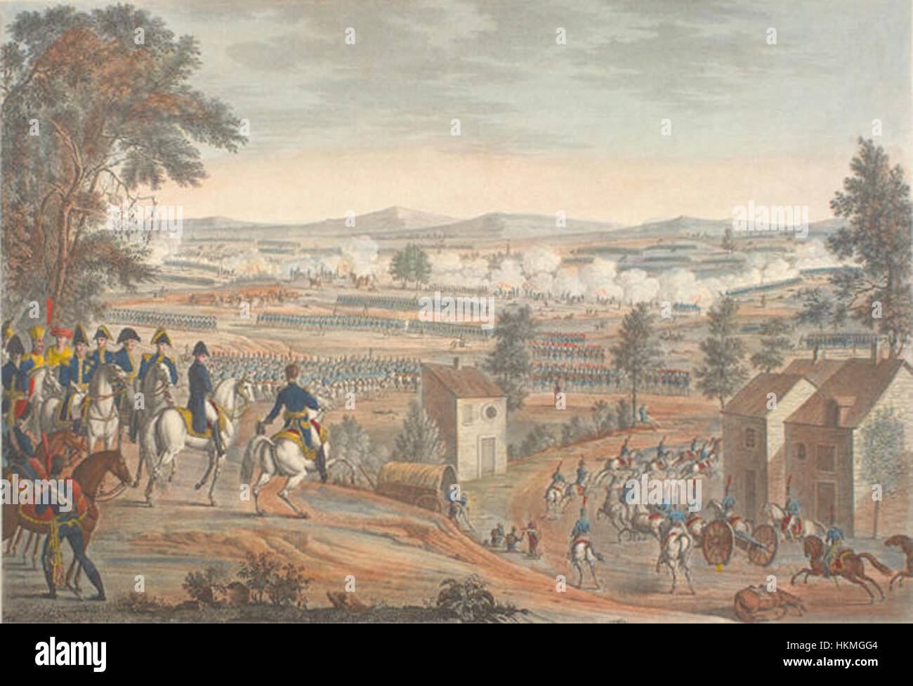 The *Battle of Lutzen*, painted by Jean Couche, depicts the famous ...