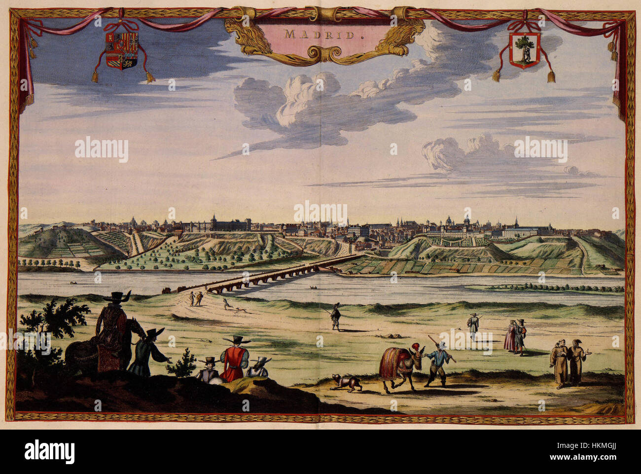 Spanish map 17th century hi-res stock photography and images - Alamy