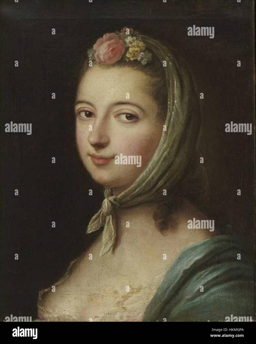 A portrait of Comtesse Wrschowitz, exemplifying the aristocratic ...