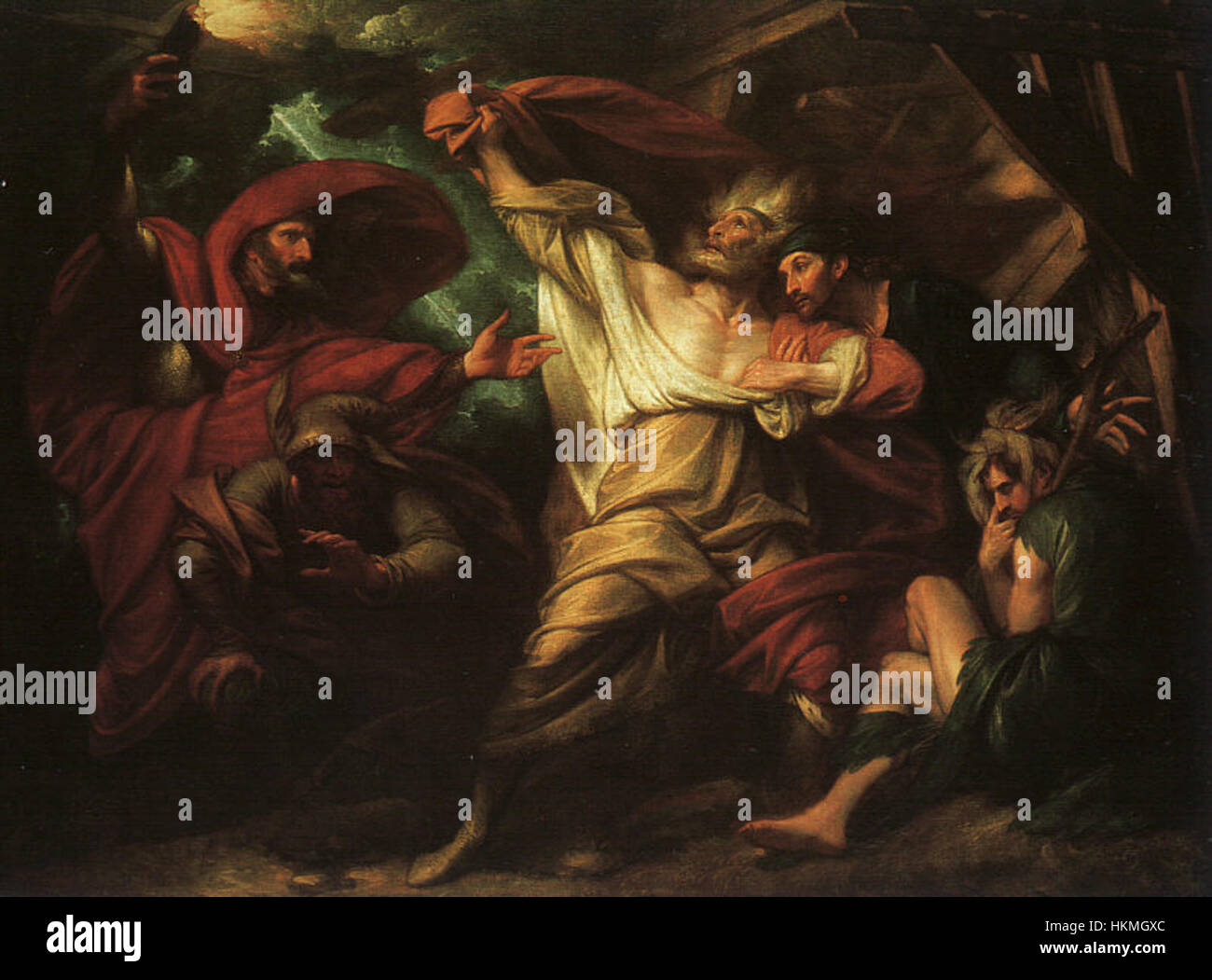 King lear painting hi-res stock photography and images - Alamy