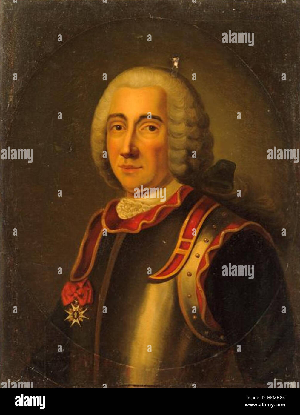 A historical portrait of Claude de Forbin, a French naval officer and ...